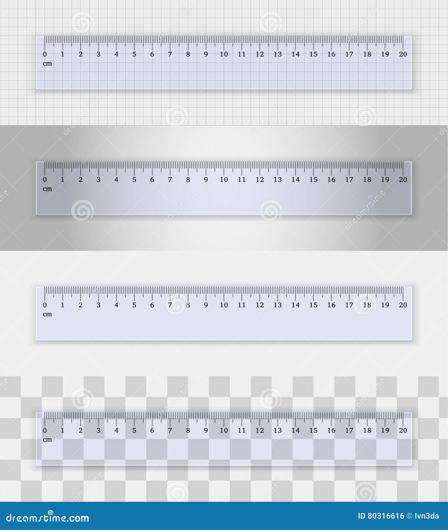Plastic Ruler Stock Image | CartoonDealer.com #42795865