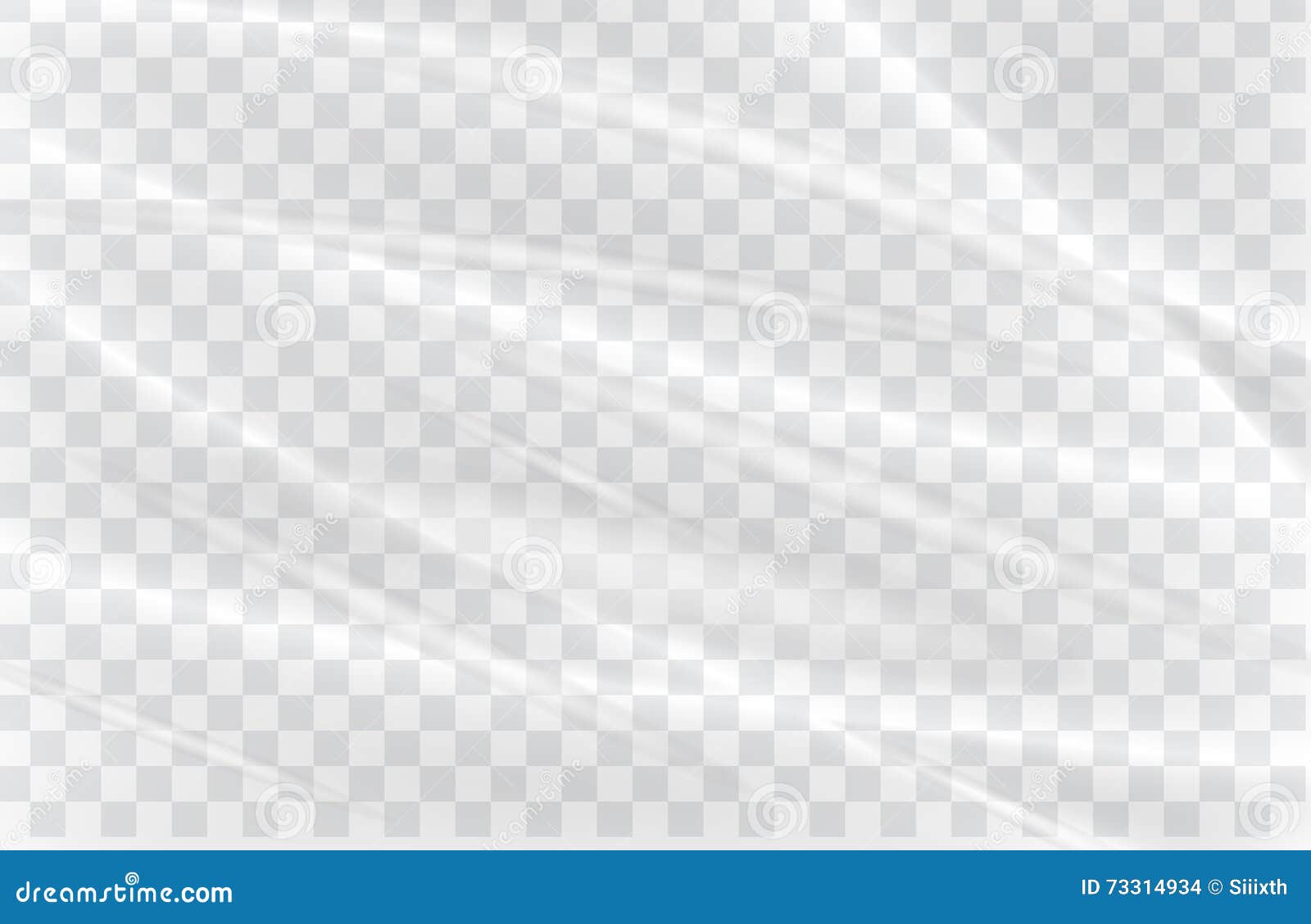Transparent plastic warp stock vector. Illustration of eps10 - 73314934