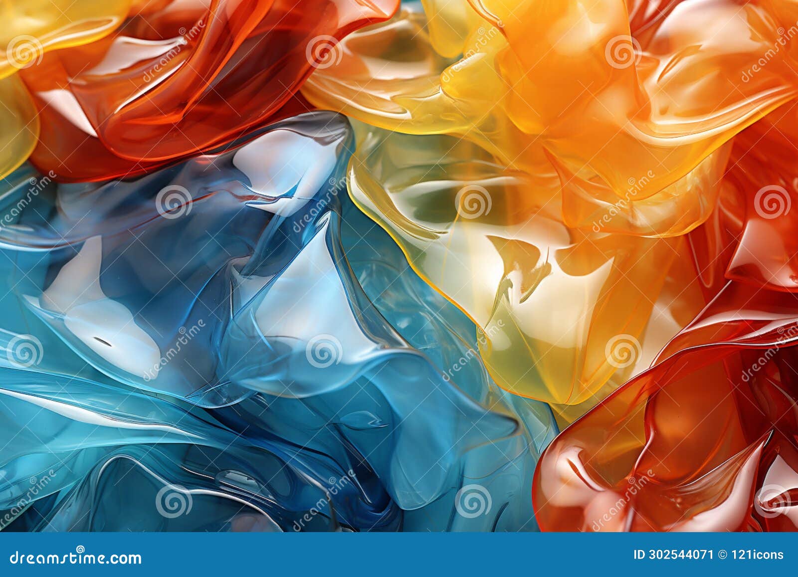 Transparent Plastics stock illustration. Illustration of blur - 302544071
