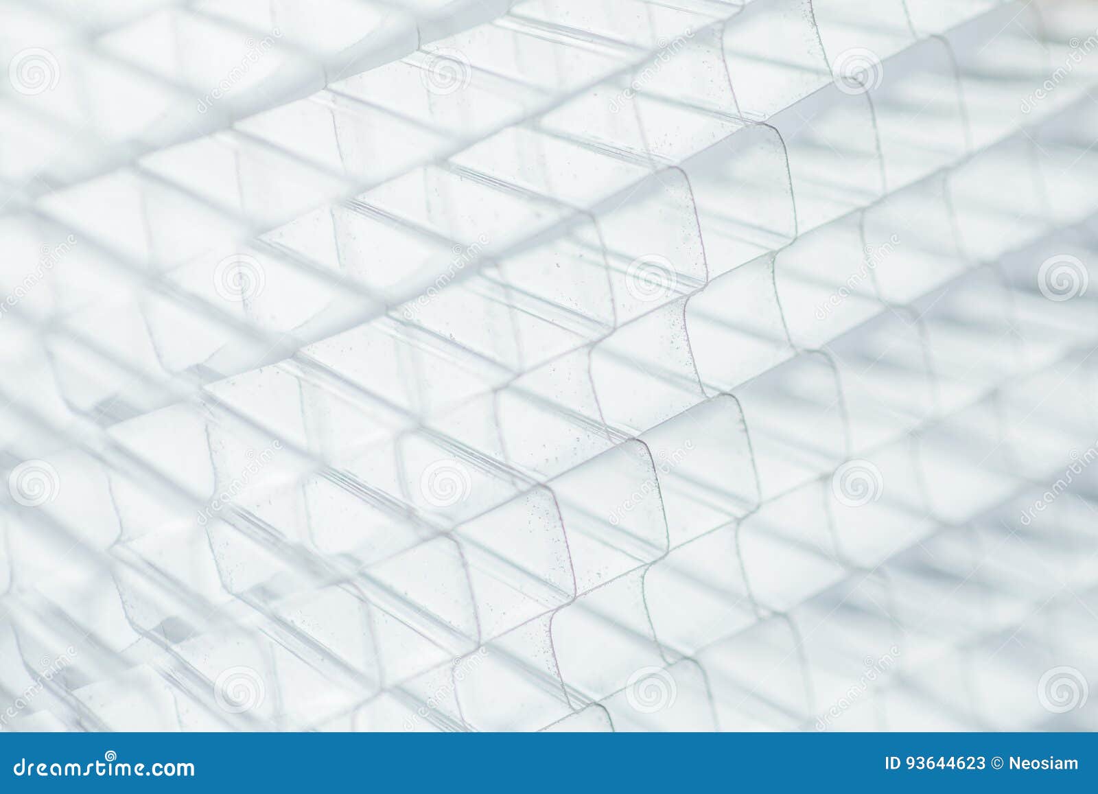 Transparent Polyethylene Terephthalate Plastic Sheet Stock Image ...