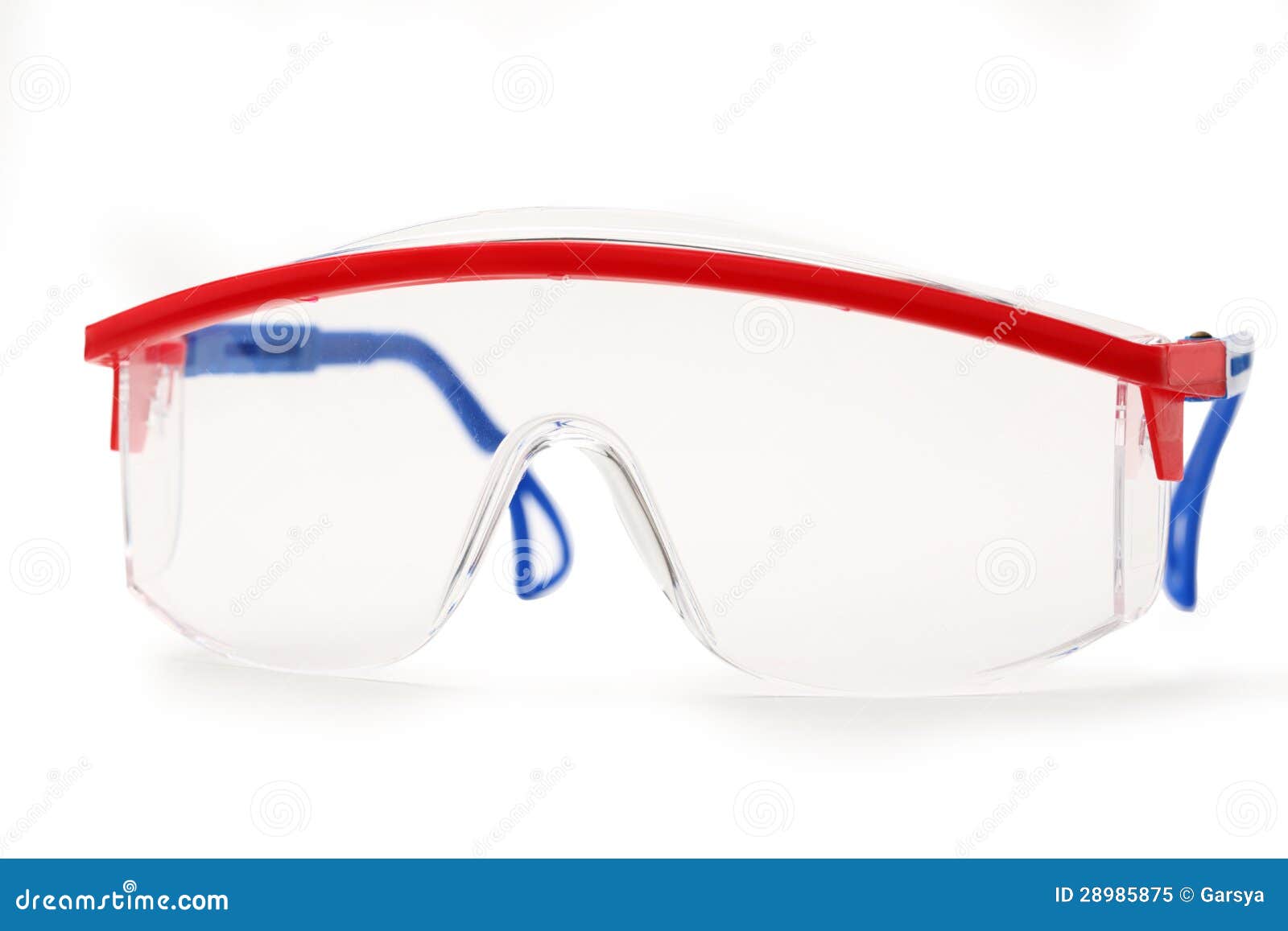 Transparent Protective Goggles Stock Image - Image of protect, clothing ...