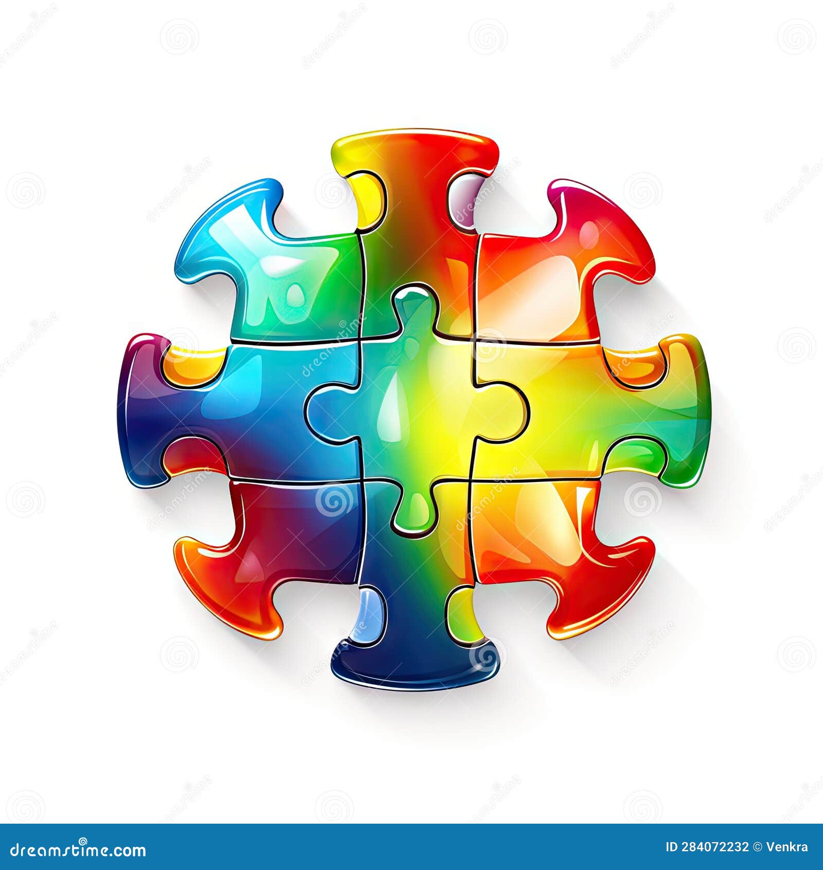 Transparent Puzzle Vector Art On White Background Royalty-Free Stock ...
