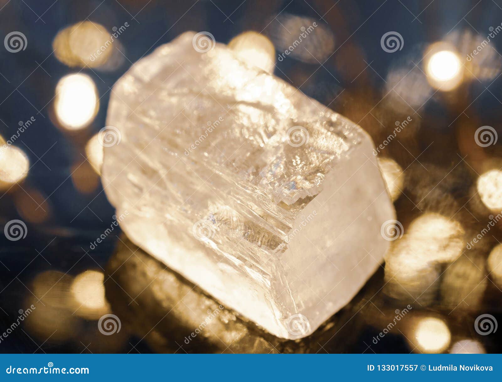 Transparent quartz stock image. Image of bright, geologic - 133017557