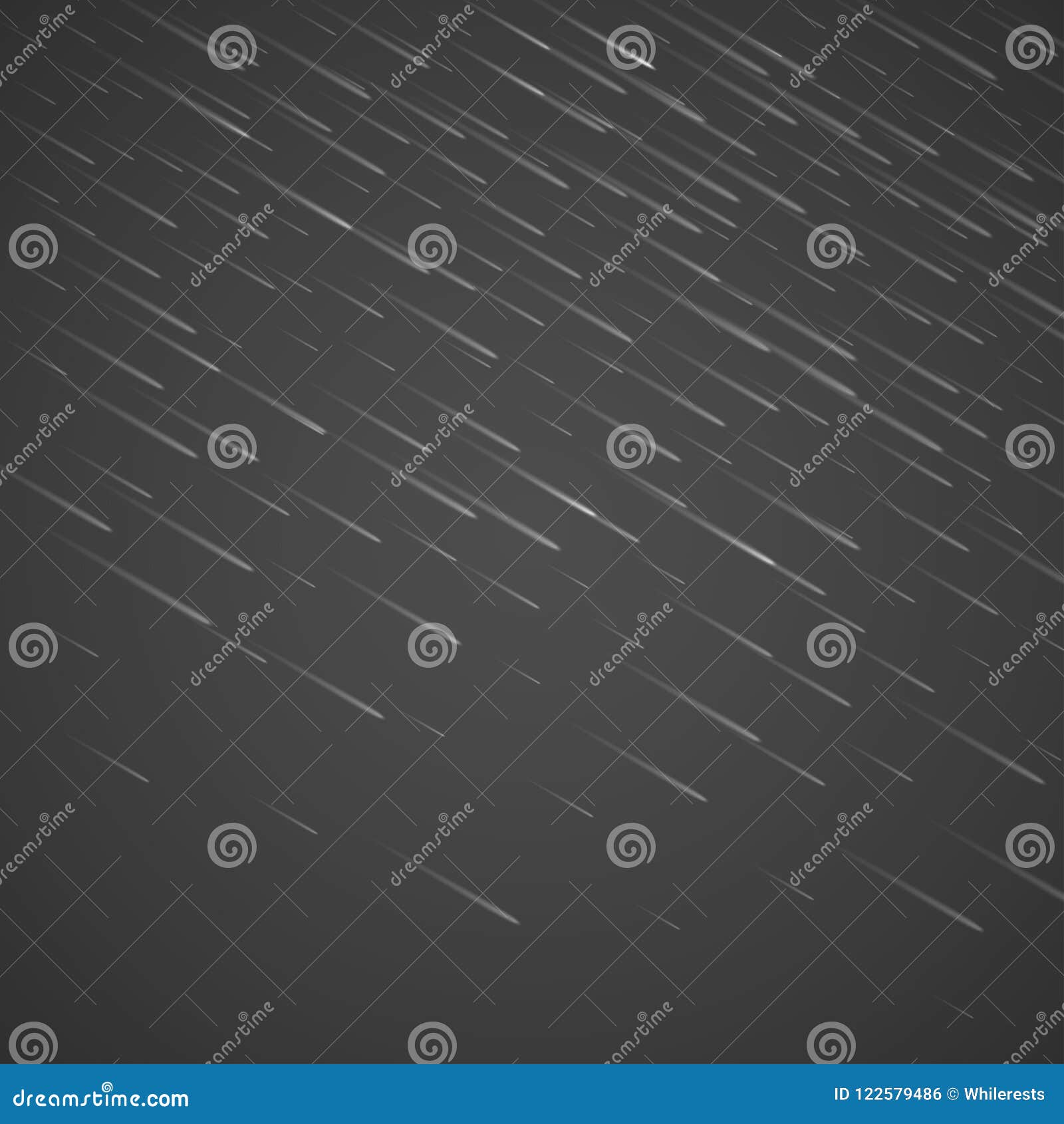 Transparent Rain Drops Isolated on Abstract Background. Storm Raindrop ...