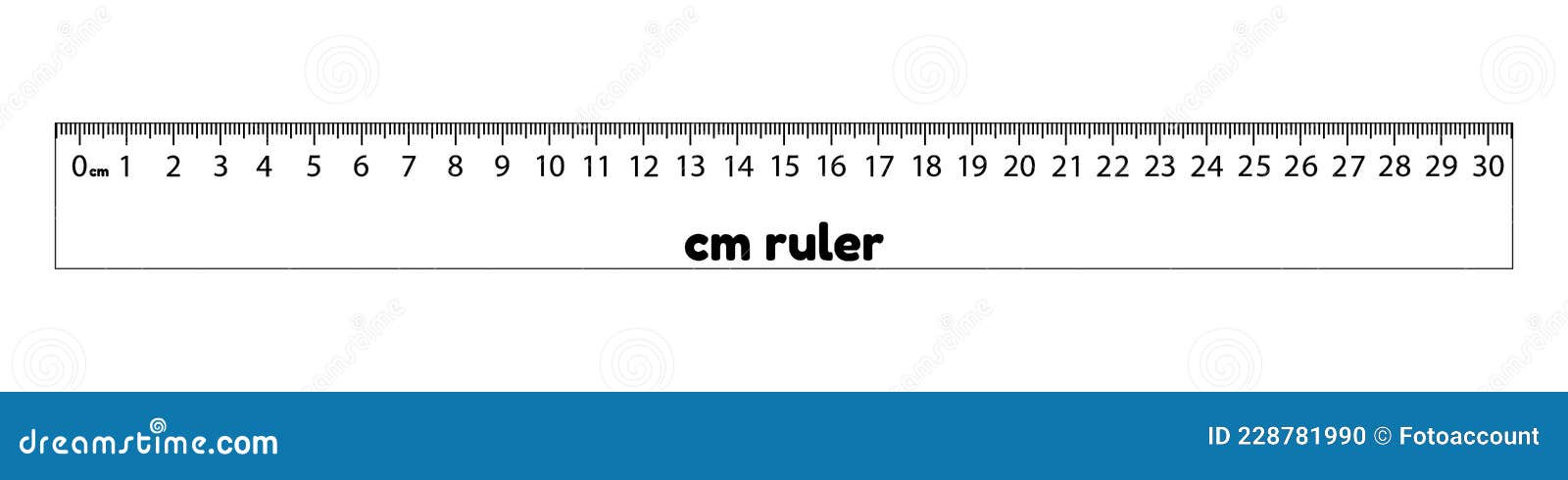 Transparent Realistic Ruler - Vector Illustration Isolated On White ...