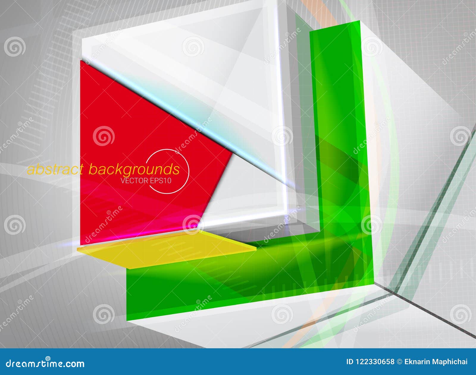 Transparent Rectangle Colors Motion Graphics Stock Vector ...
