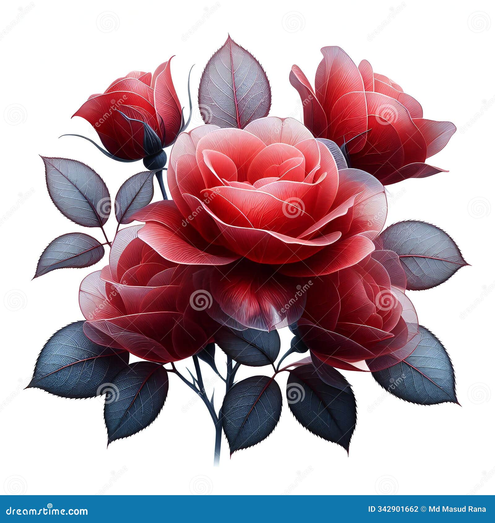 Transparent Red Rose Flower Stock Photo - Image of people, lovely ...