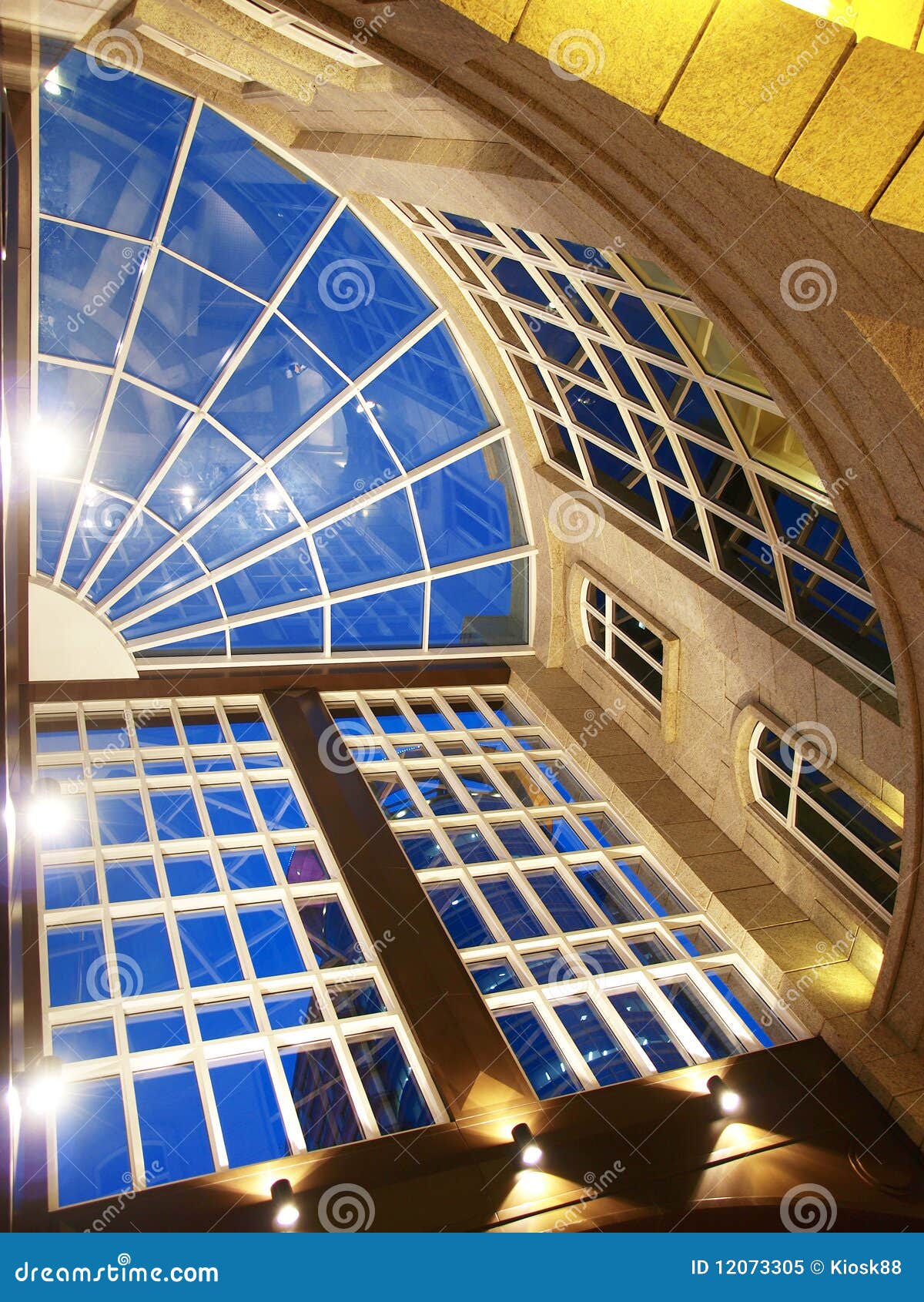 Transparent roof stock image. Image of inside, gorgeous - 12073305