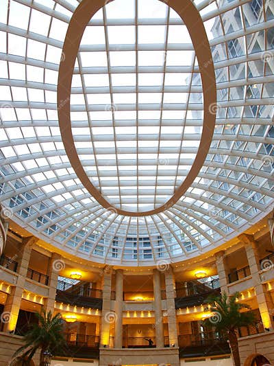 Transparent rooftop stock image. Image of glass, arch - 12444203