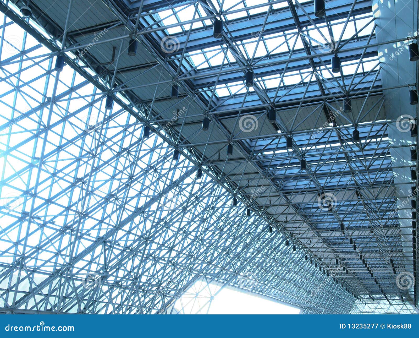 Transparent rooftop stock image. Image of dome, hallway - 13235277