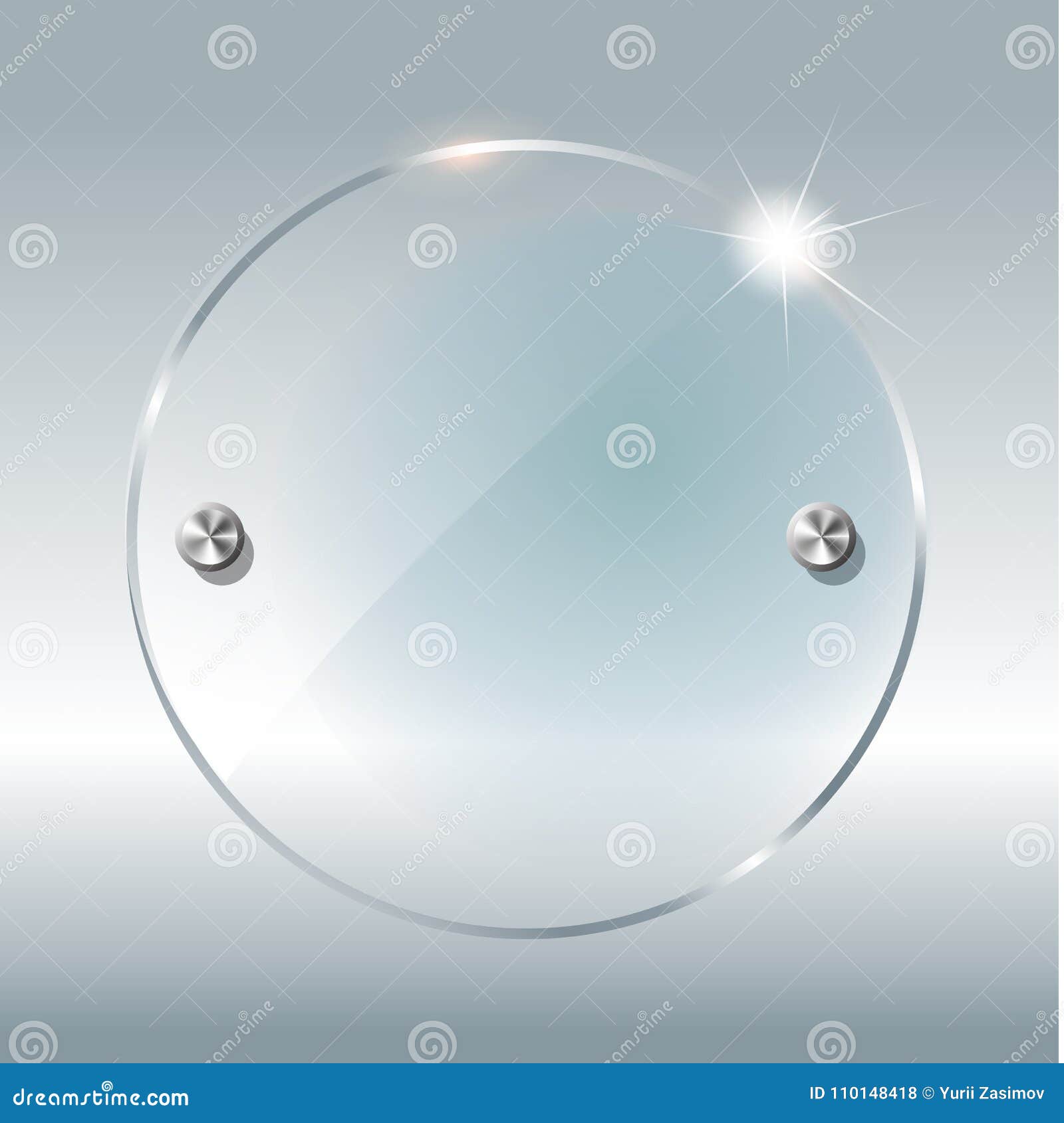 Modern Transparent Circle Glass Plate Stock Illustrations – 281 Modern ...