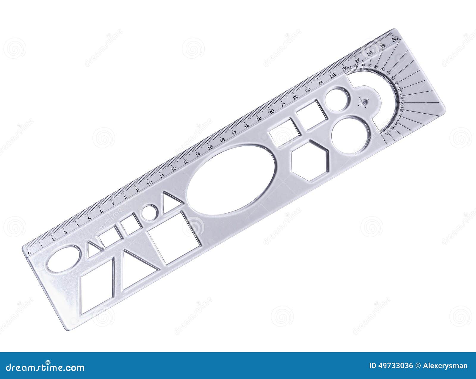 Transparent ruler stock photo. Image of degree, school - 49733036
