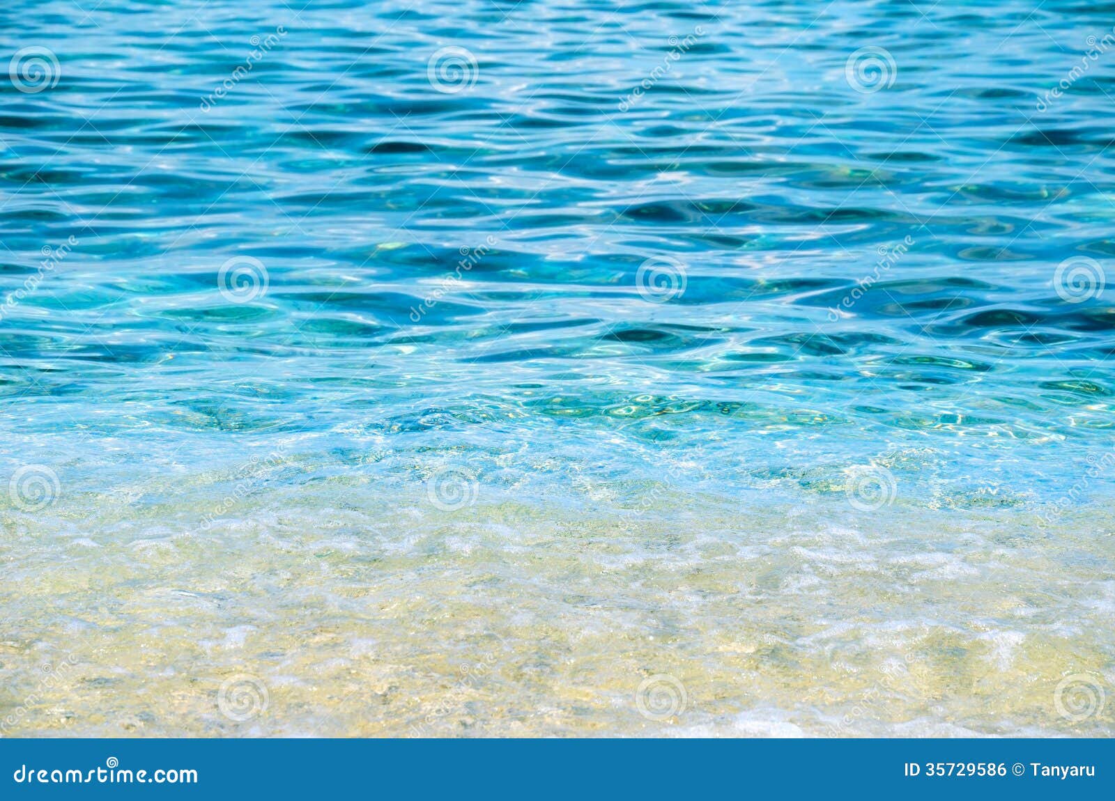Transparent Sea Water Full Frame Stock Photo - Image of frame, climate ...