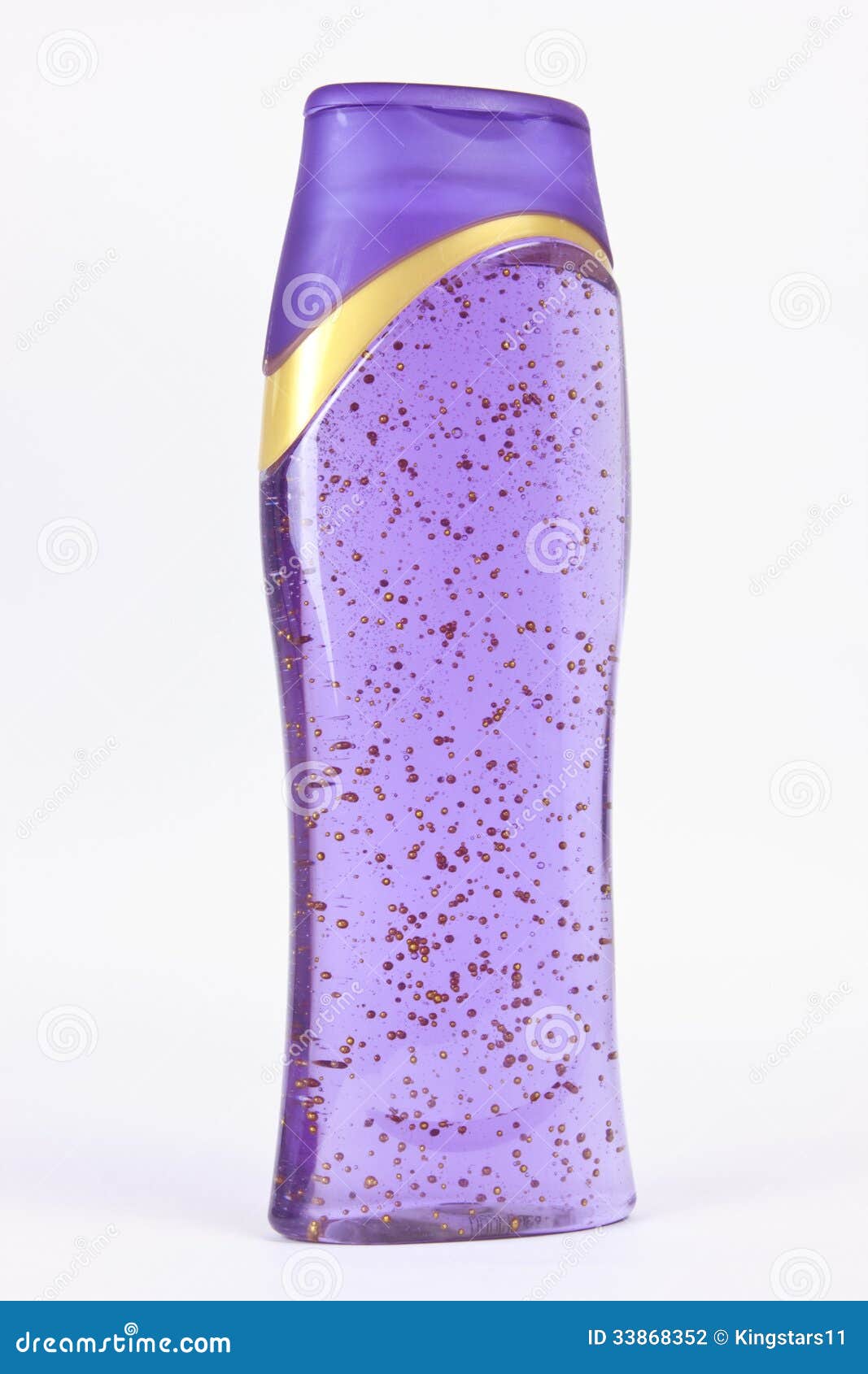 Transparent shampoo bottle stock photo. Image of blue - 33868352