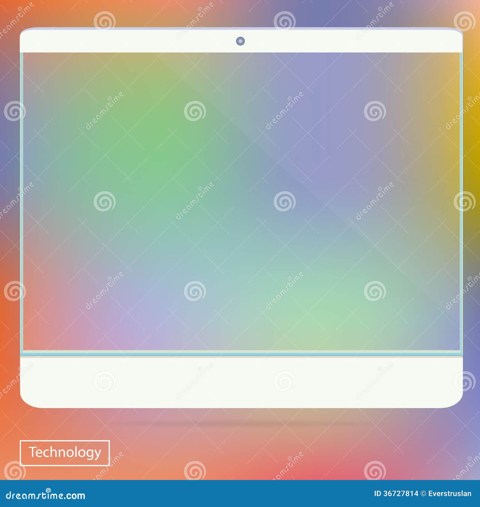 Digital Television Decoder Black And White Cartoon Vector ...