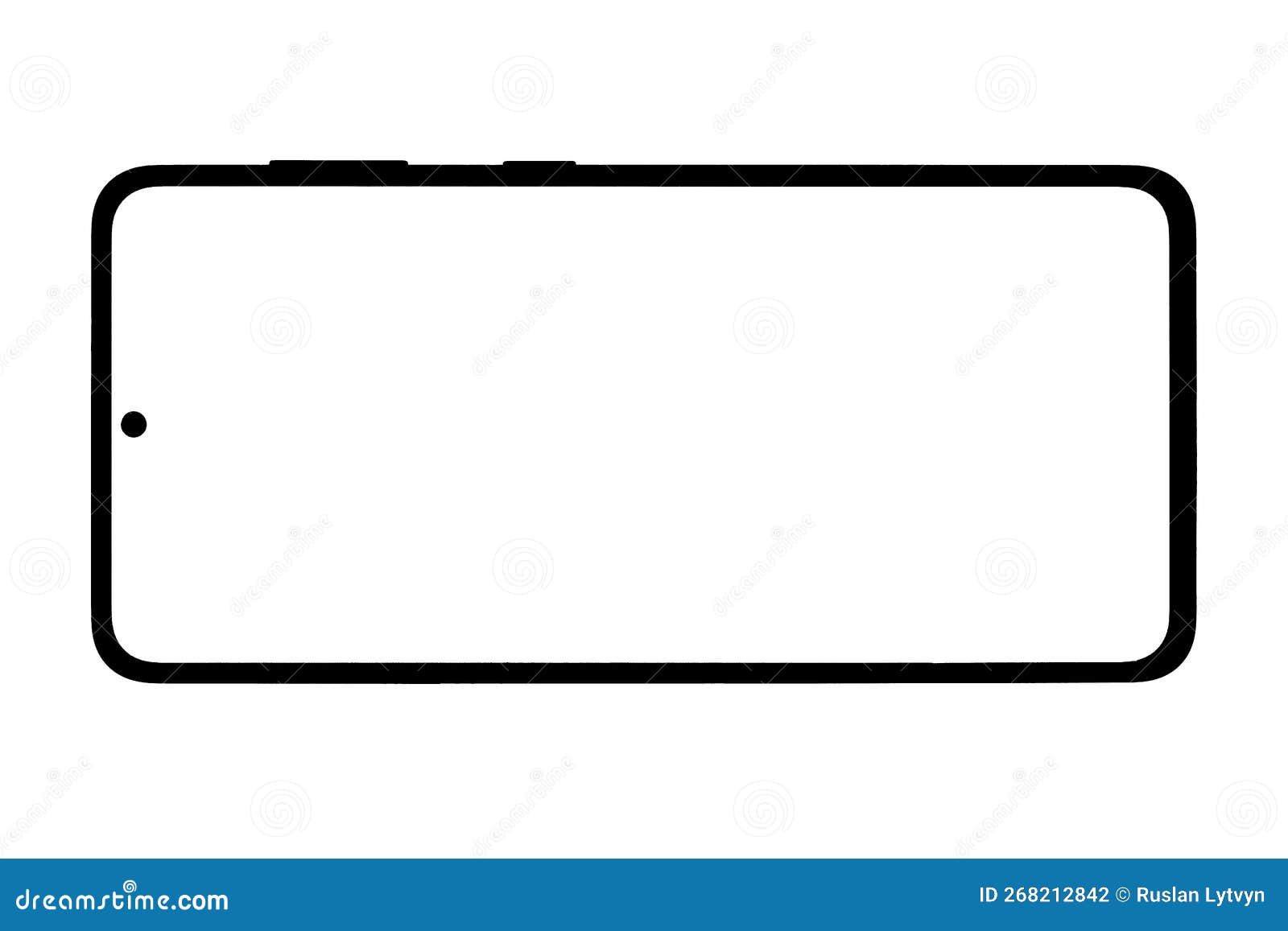 Transparent Smartphone Screen on Transparent Background Stock Photo ...