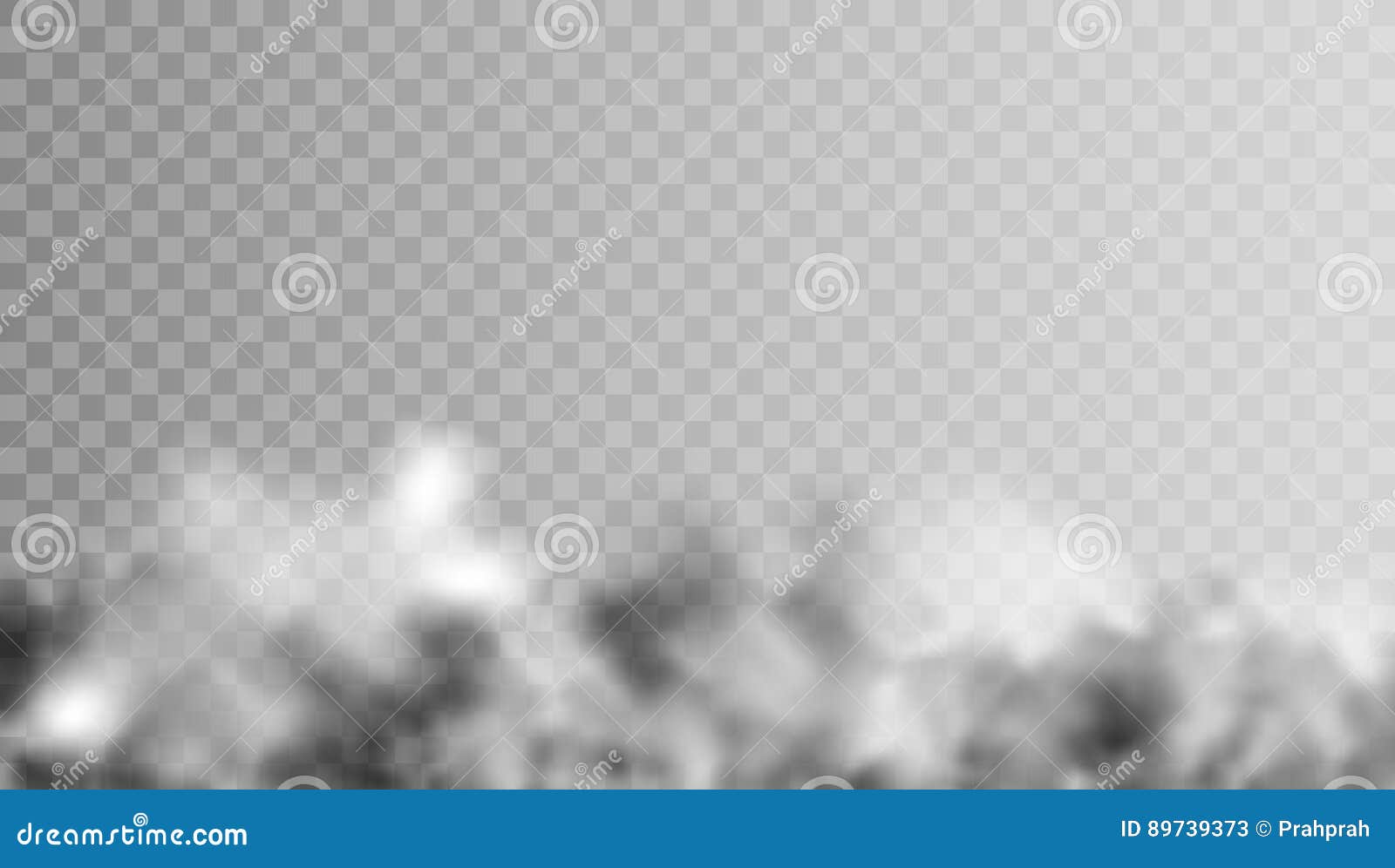 Transparent Smoke or Fog Simple Mist Stock Illustration - Illustration ...
