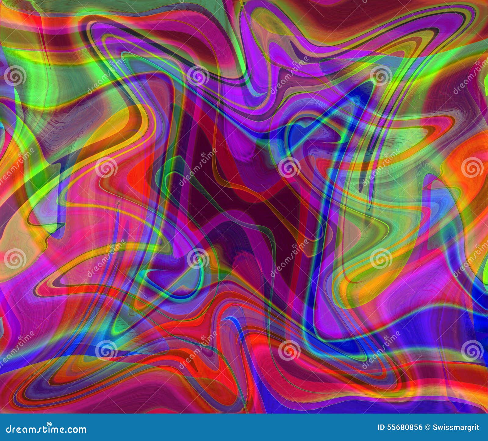 Transparent Soft Fabric in Rainbow Colors Stock Photo - Image of fabric ...