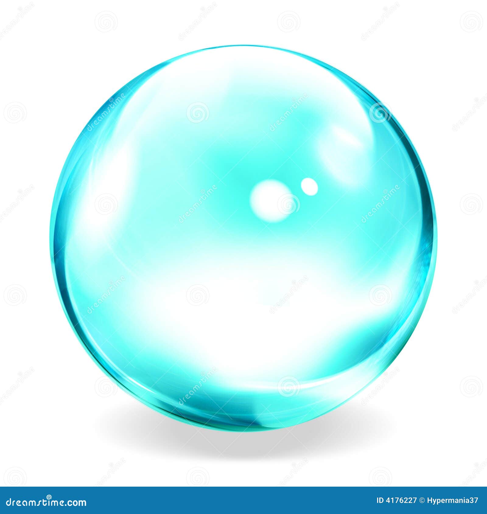 Transparent Sphere stock illustration. Illustration of bubble - 4176227