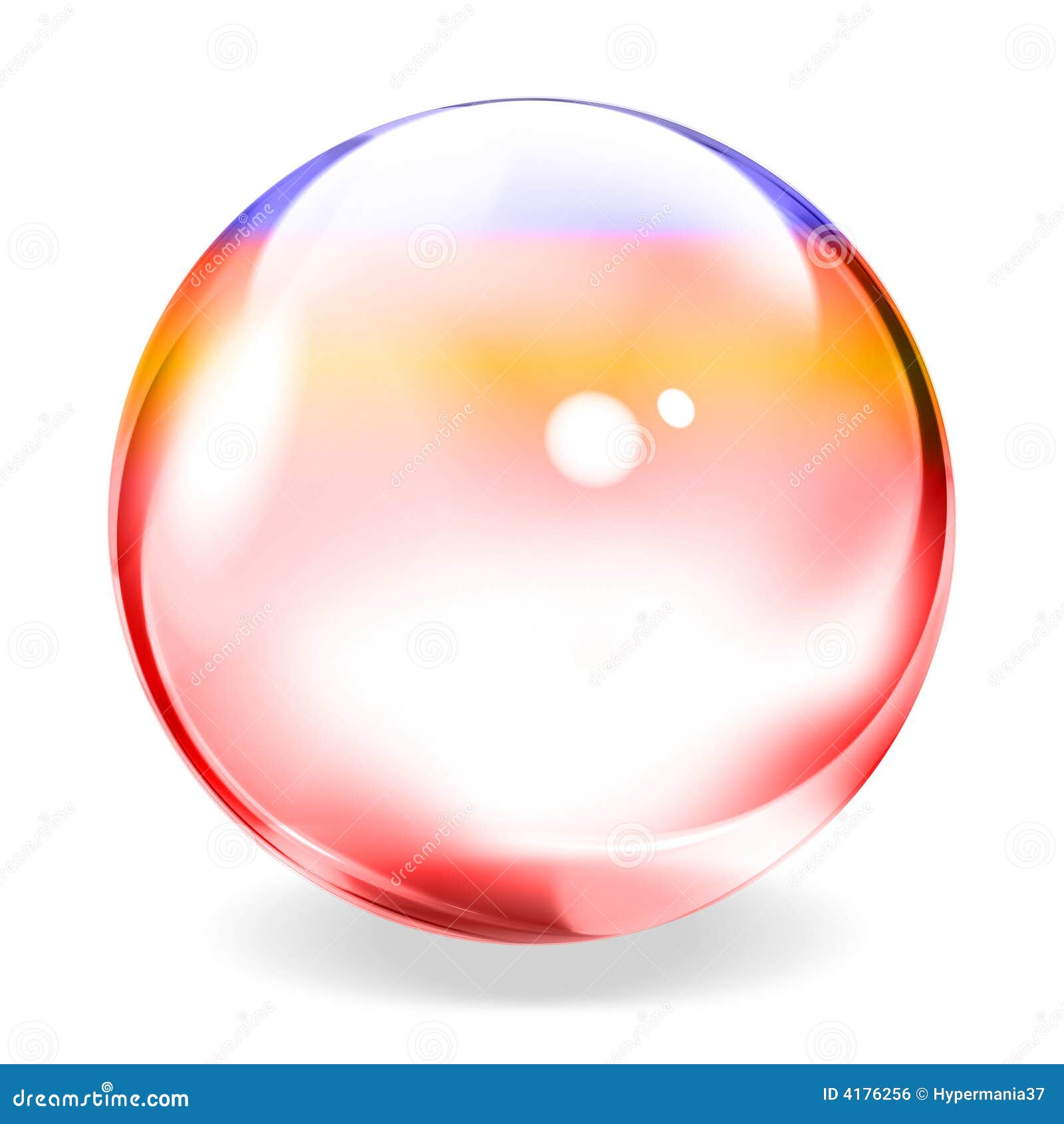 Transparent Sphere stock illustration. Illustration of light - 4176256