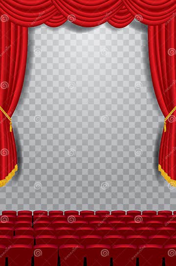 Transparent stage vertical stock vector. Illustration of open - 87885067