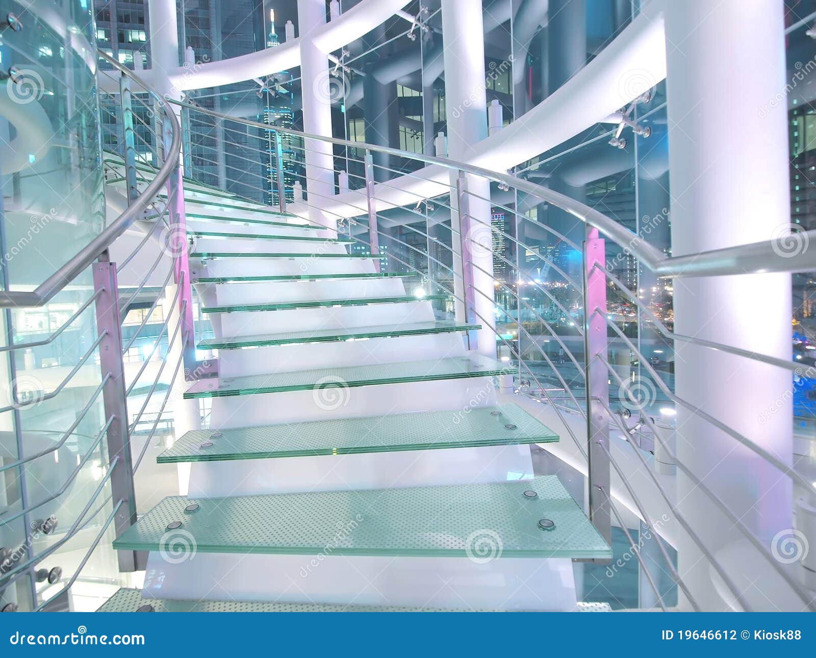 Transparent staircase stock photo. Image of enter, framework - 19646612