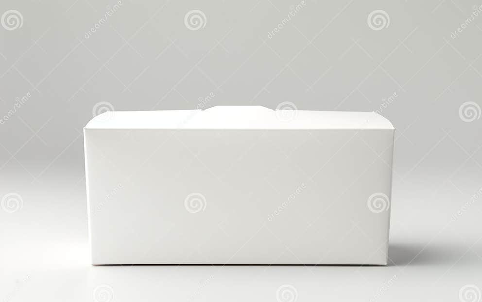 Transparent Surface with Boxed Food Stock Illustration - Illustration ...