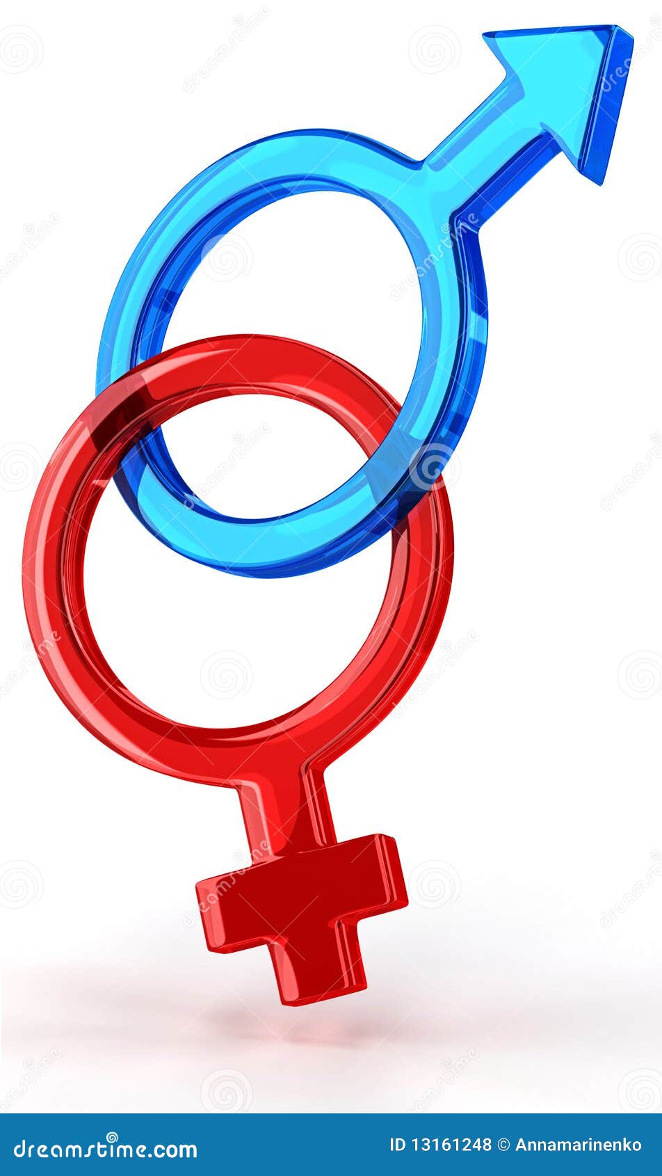 Transparent Symbols of Mars and Venus Stock Illustration - Illustration ...