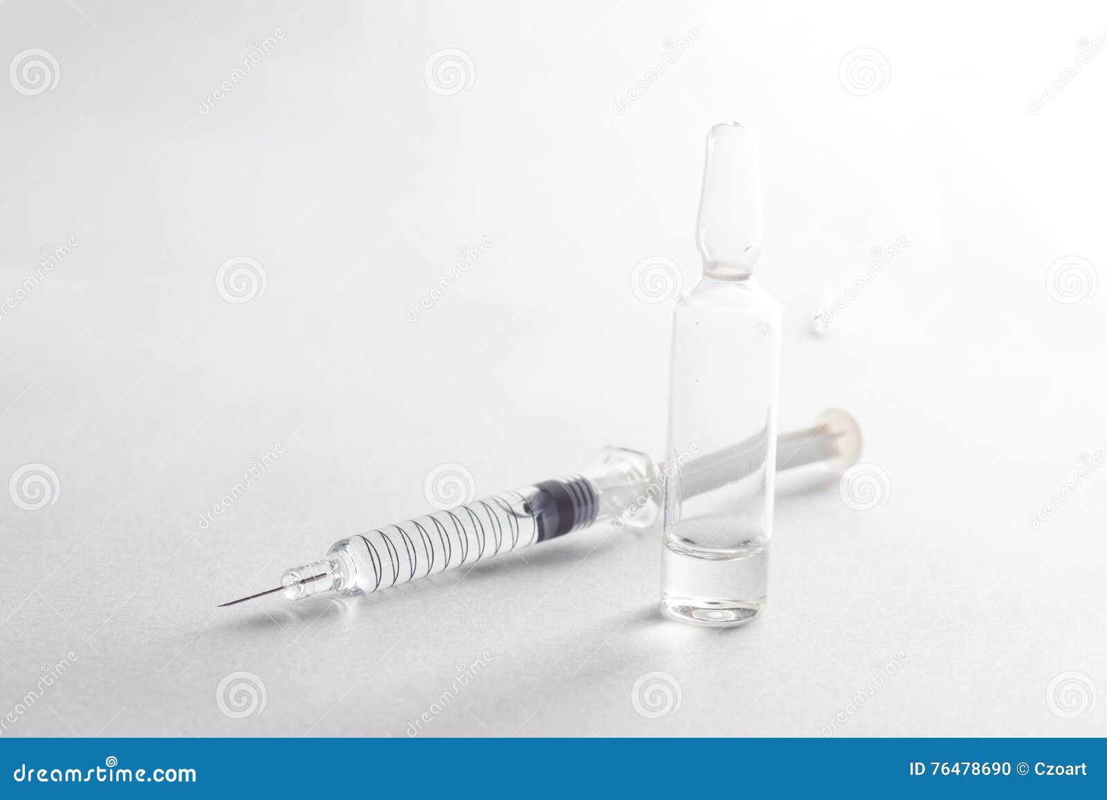 Transparent Syringe for Treatment and Pharmacy Industry. Stock Photo ...