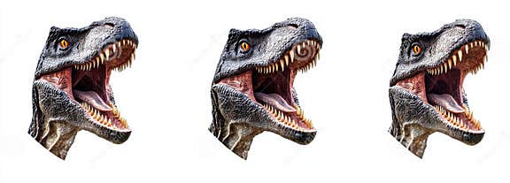 Transparent T-Rex Dinosaur with Sharp Teeth, PNG Stock Photo - Image of ...