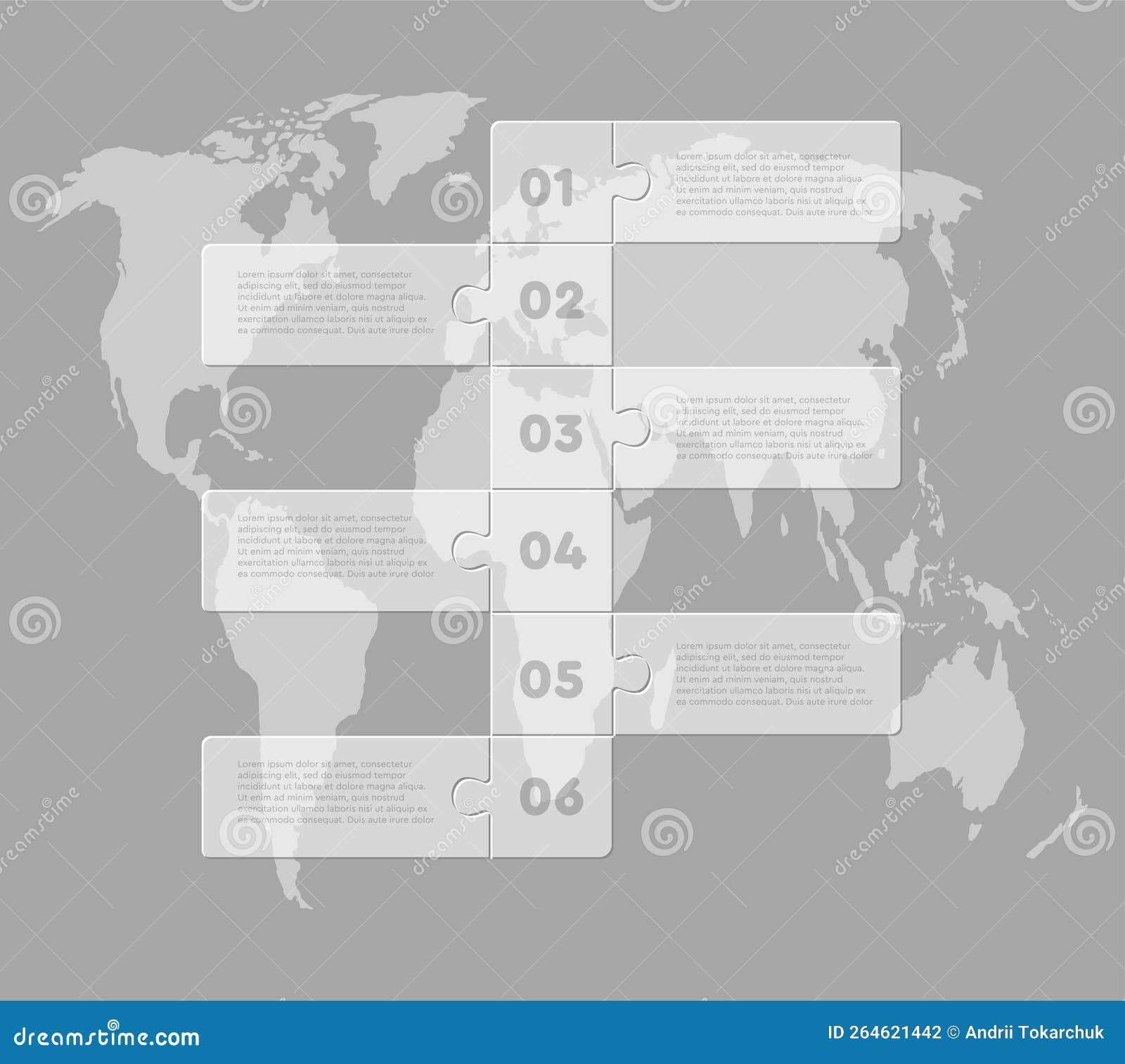 Transparent Timeline Infographic Process on 6 Steps Stock Illustration ...
