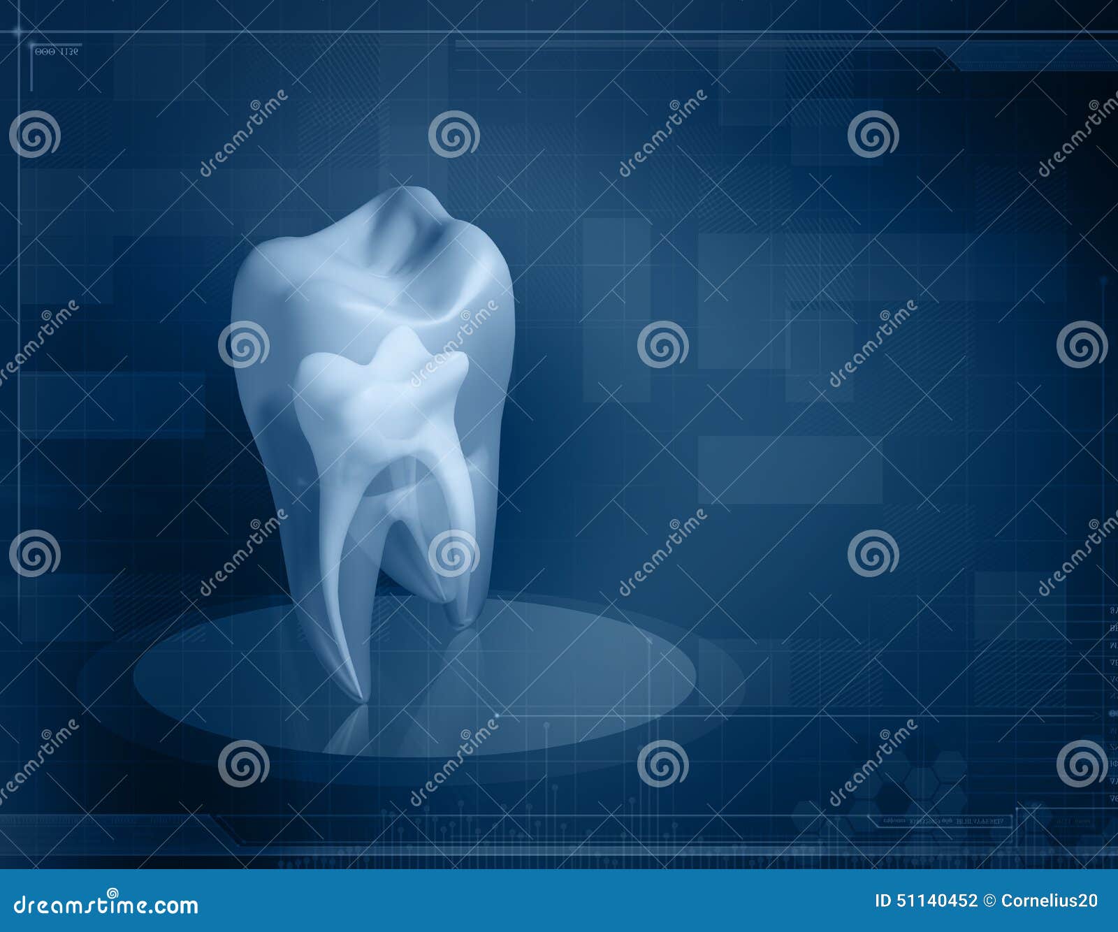 Transparent tooth stock illustration. Illustration of care - 51140452