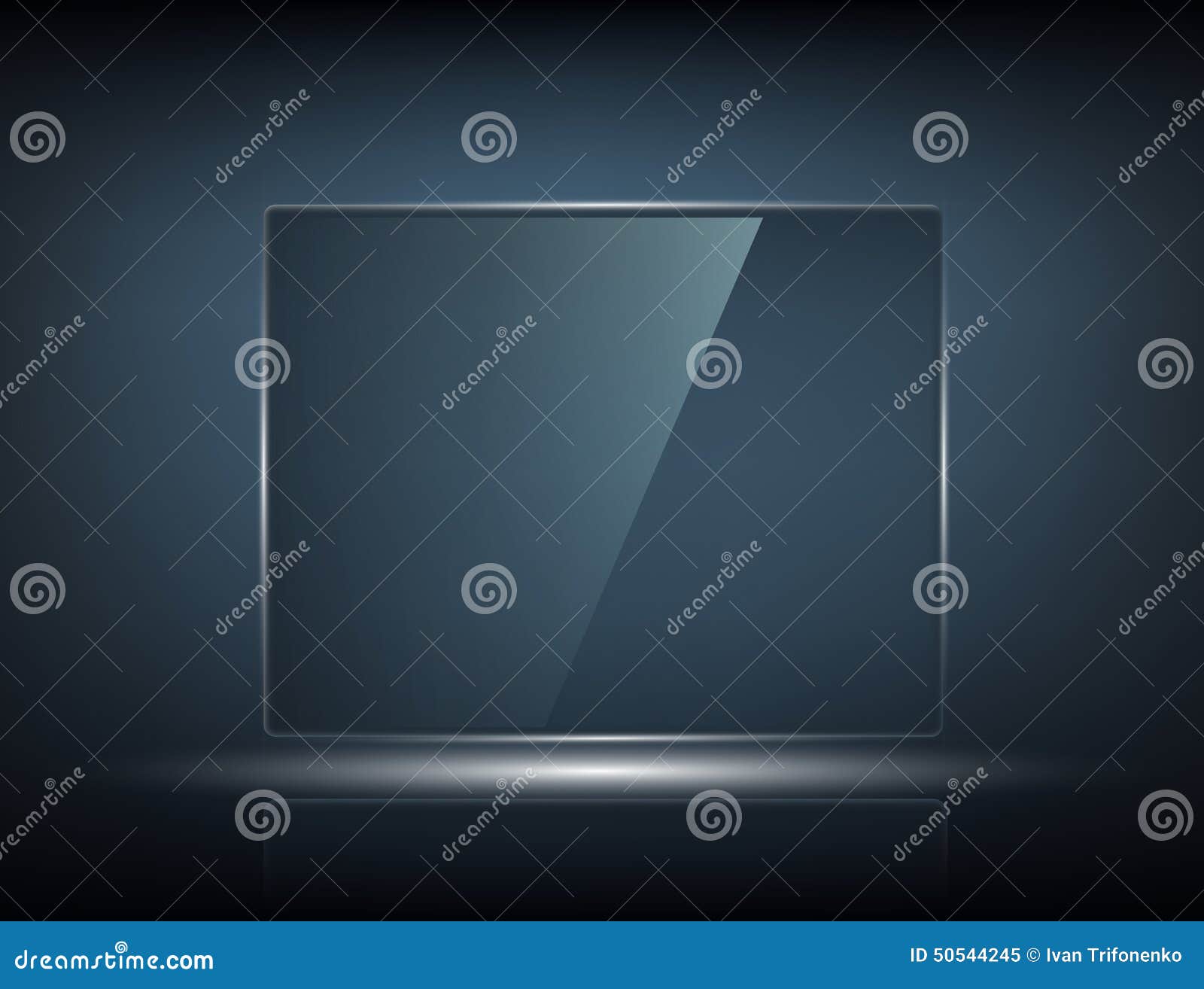 Transparent touch screen stock illustration. Illustration of media ...