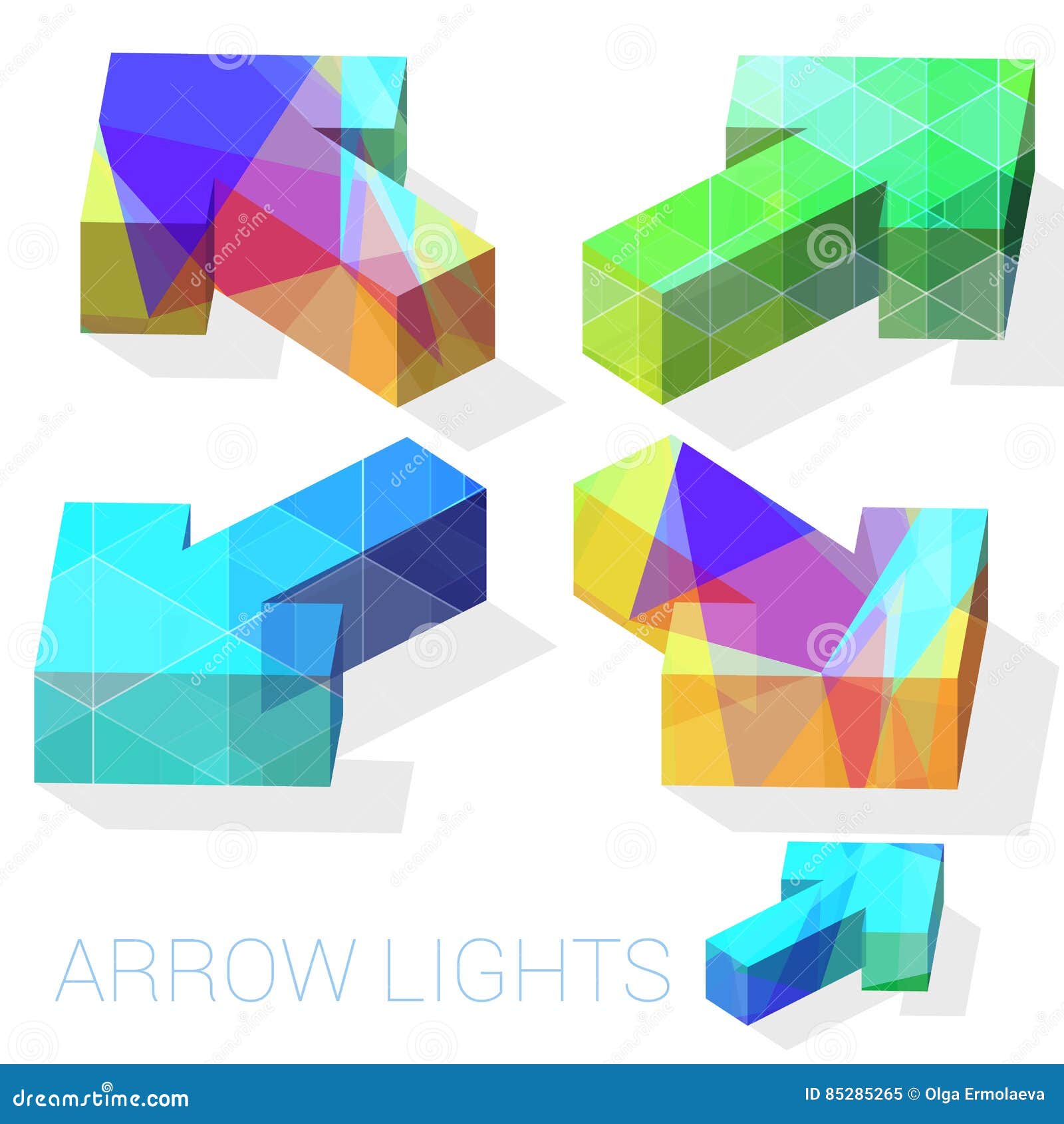 Transparent vector arrows. stock vector. Illustration of arrowheads ...