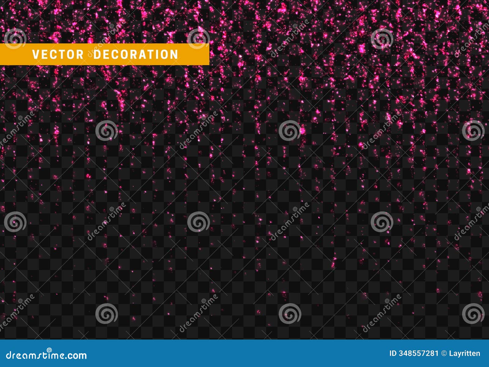 Transparent Vector Light Effect Pink. Stock Illustration - Illustration ...