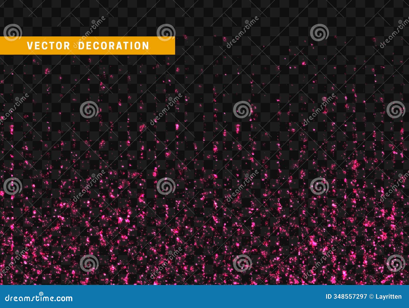 Transparent Vector Light Effect Pink. Stock Illustration - Illustration ...