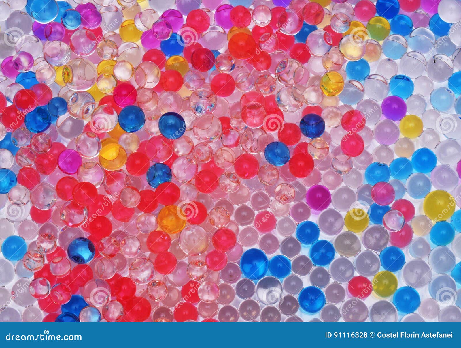 Transparent water balls stock photo. Image of decorative - 91116328