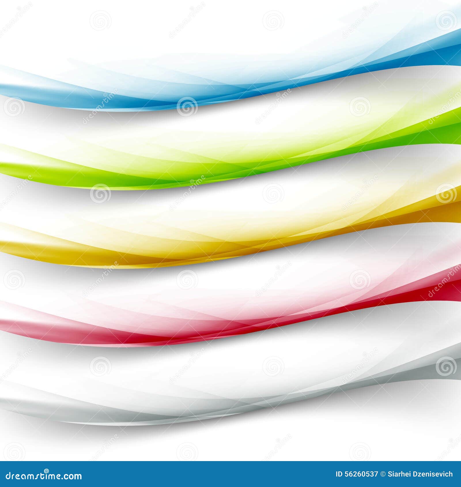 Transparent Web Colorful Border Collection Stock Vector - Image: 56260537