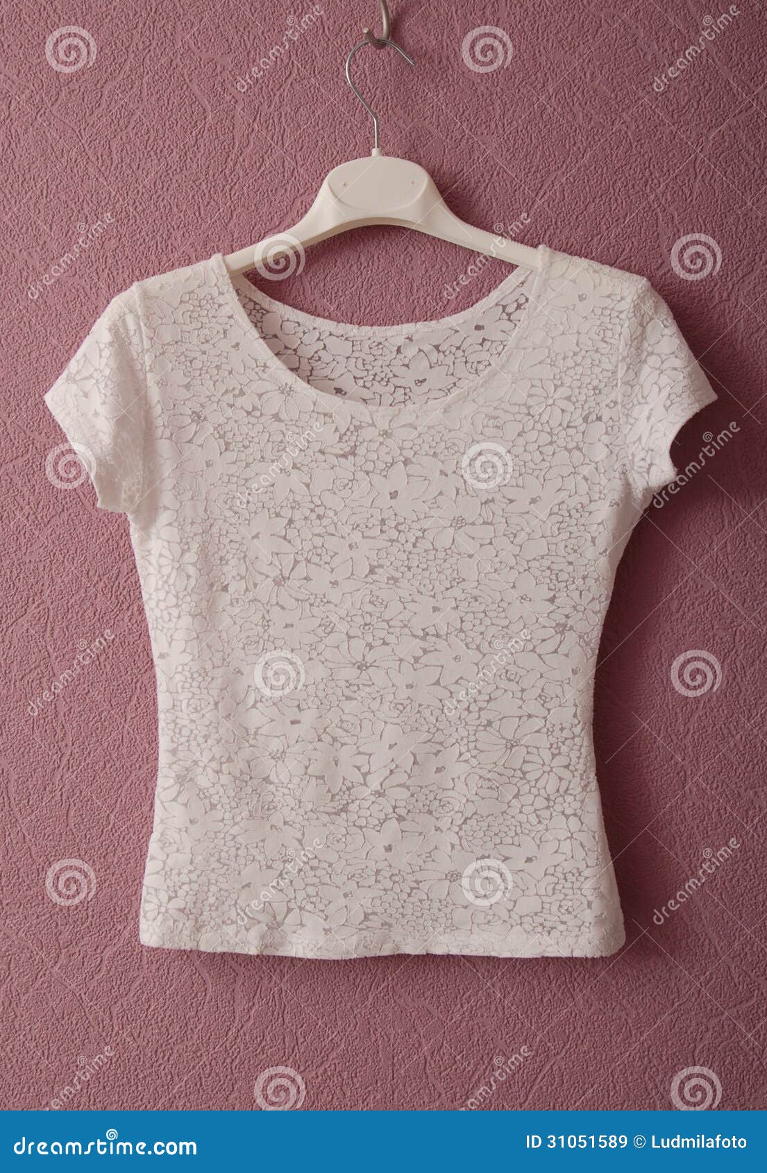 Transparent white blouse stock image. Image of shortsleeved - 31051589