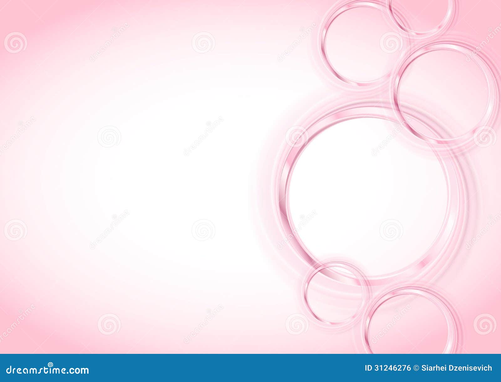 Transparente Ringhintergrund-Reihe - Helles Rot Stock Abbildung ...