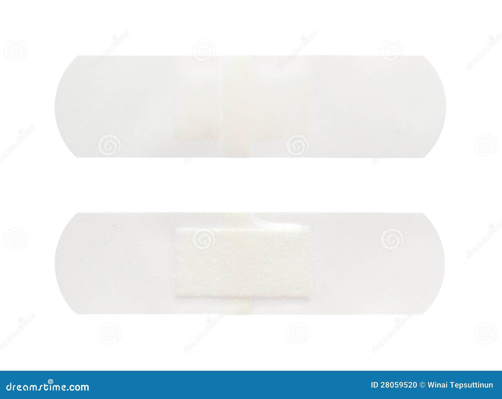 Transparentes Pflaster stockfoto. Bild von aufkleber - 28059520