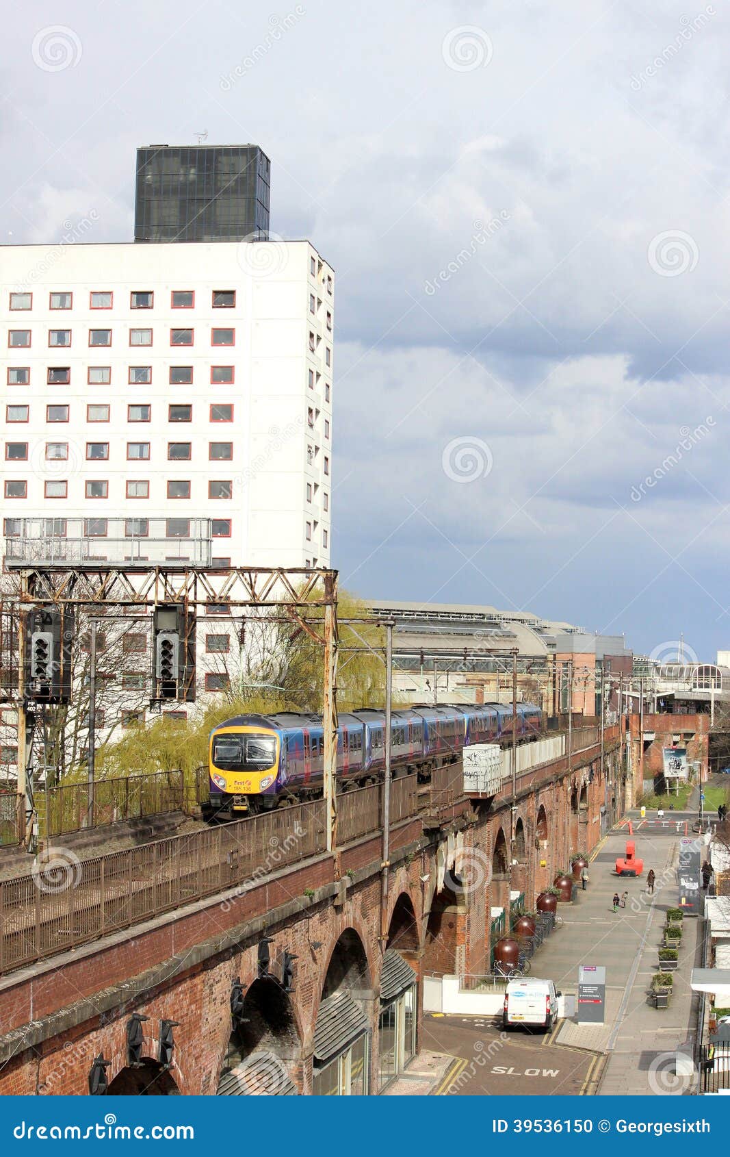 TransPennine Express Train in Manchester Editorial Image - Image of ...