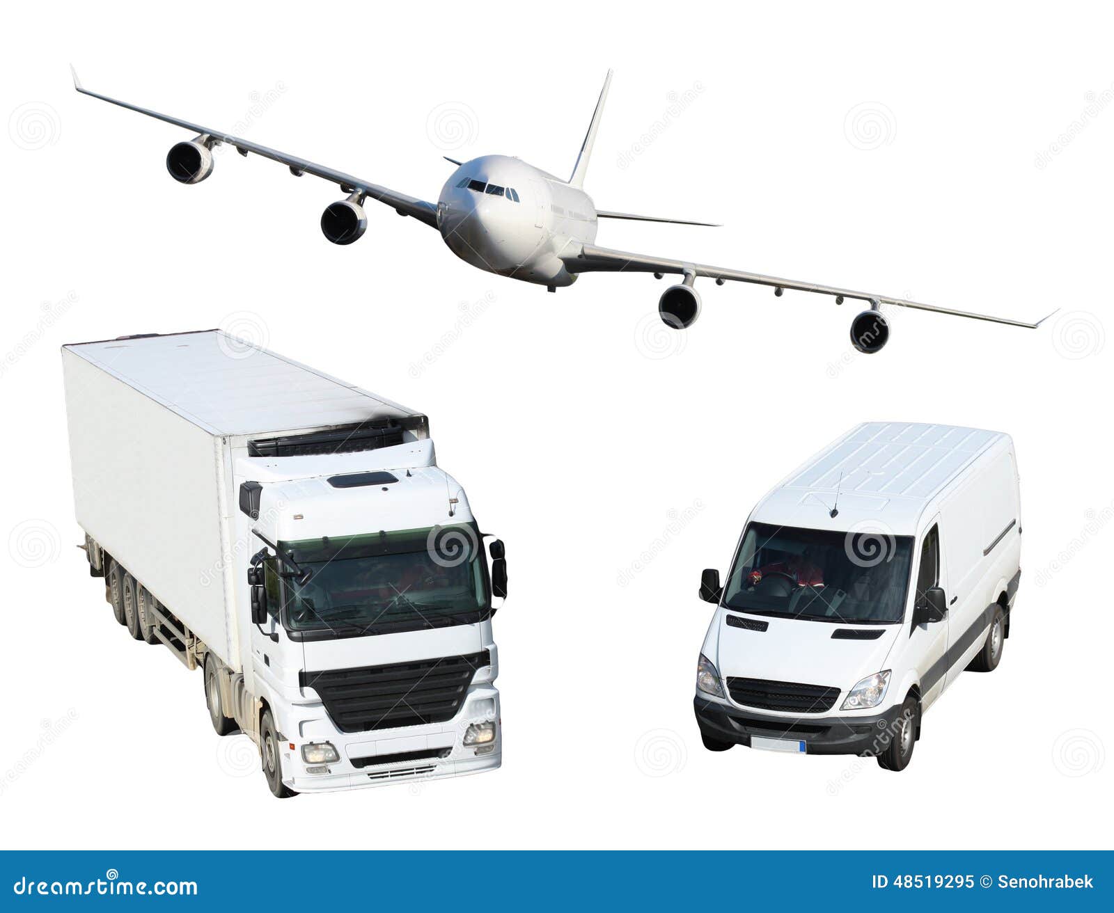 Transport - Avion, Fourgon Et Camion Image stock - Image du industrie ...