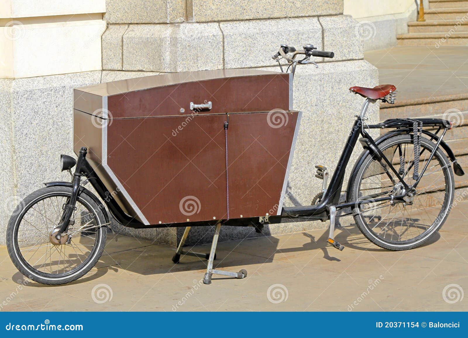 Transport bike stock photo. Image of transportation, delivery - 20371154