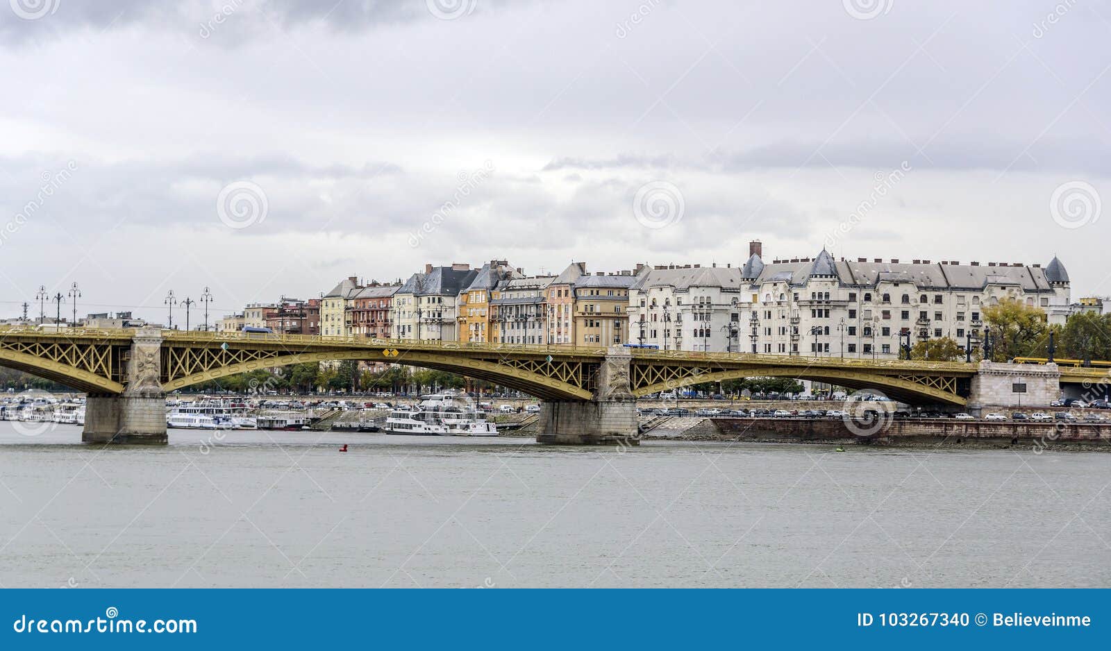 Transport Bridge Margate in Budapest. Editorial Image - Image of ...