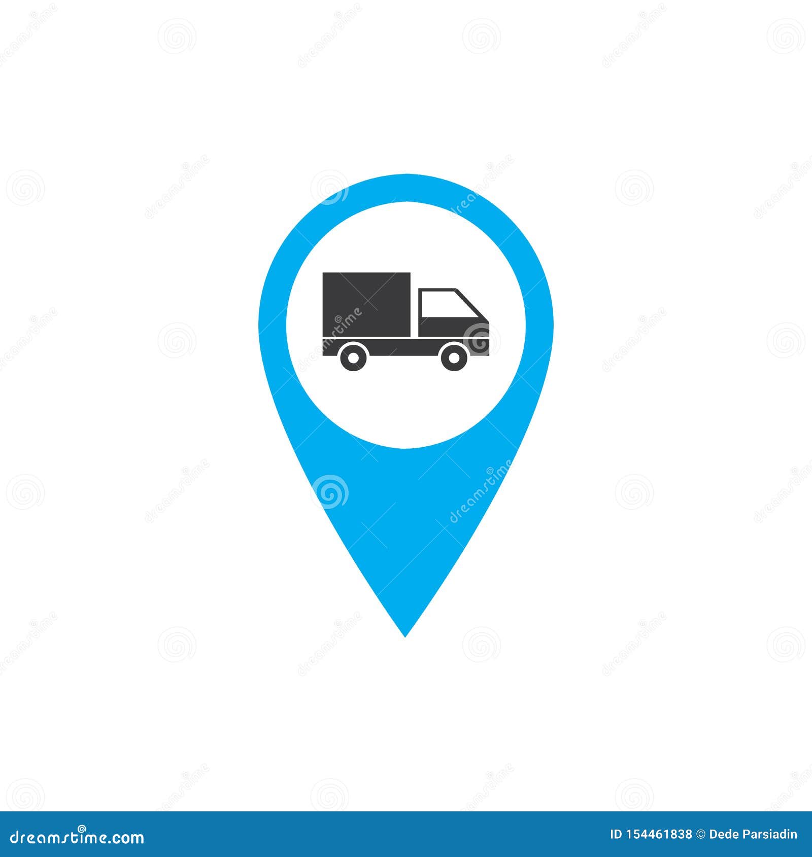 Transport Buttons Set with Map Vector Illustration Stock Vector ...