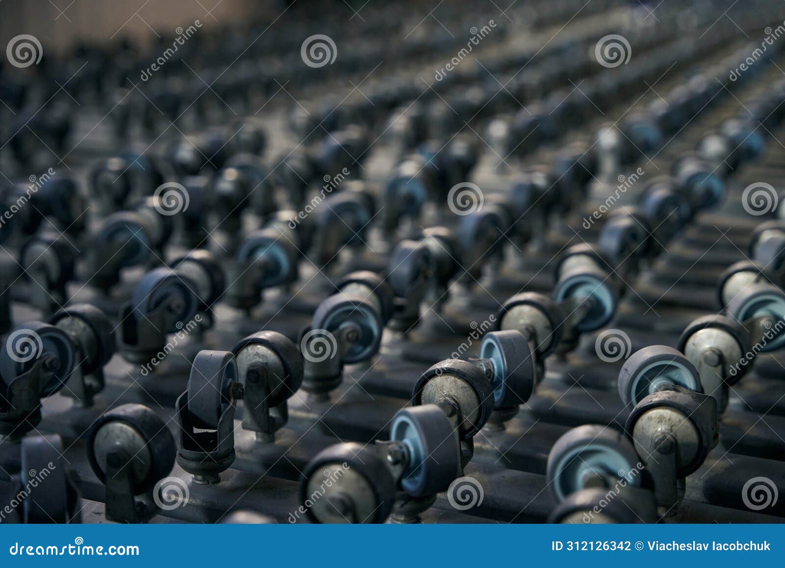 Transport Conveyor in Window Production Stock Photo - Image of window ...