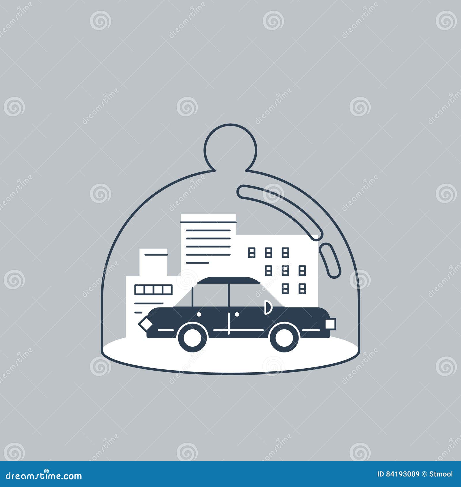 Transport Coverage Policy Icon Stock Vector - Illustration of concept ...