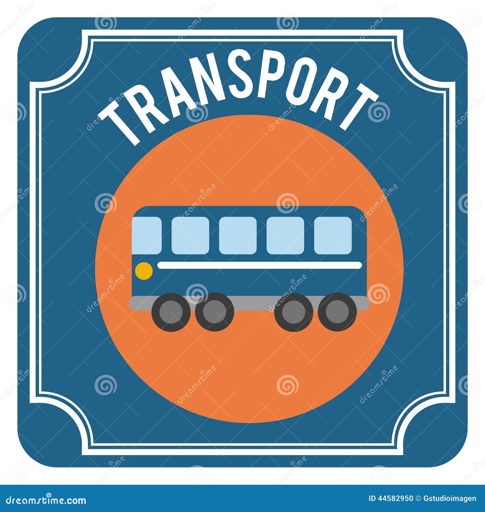 Transport design stock vector. Illustration of classic - 44582950