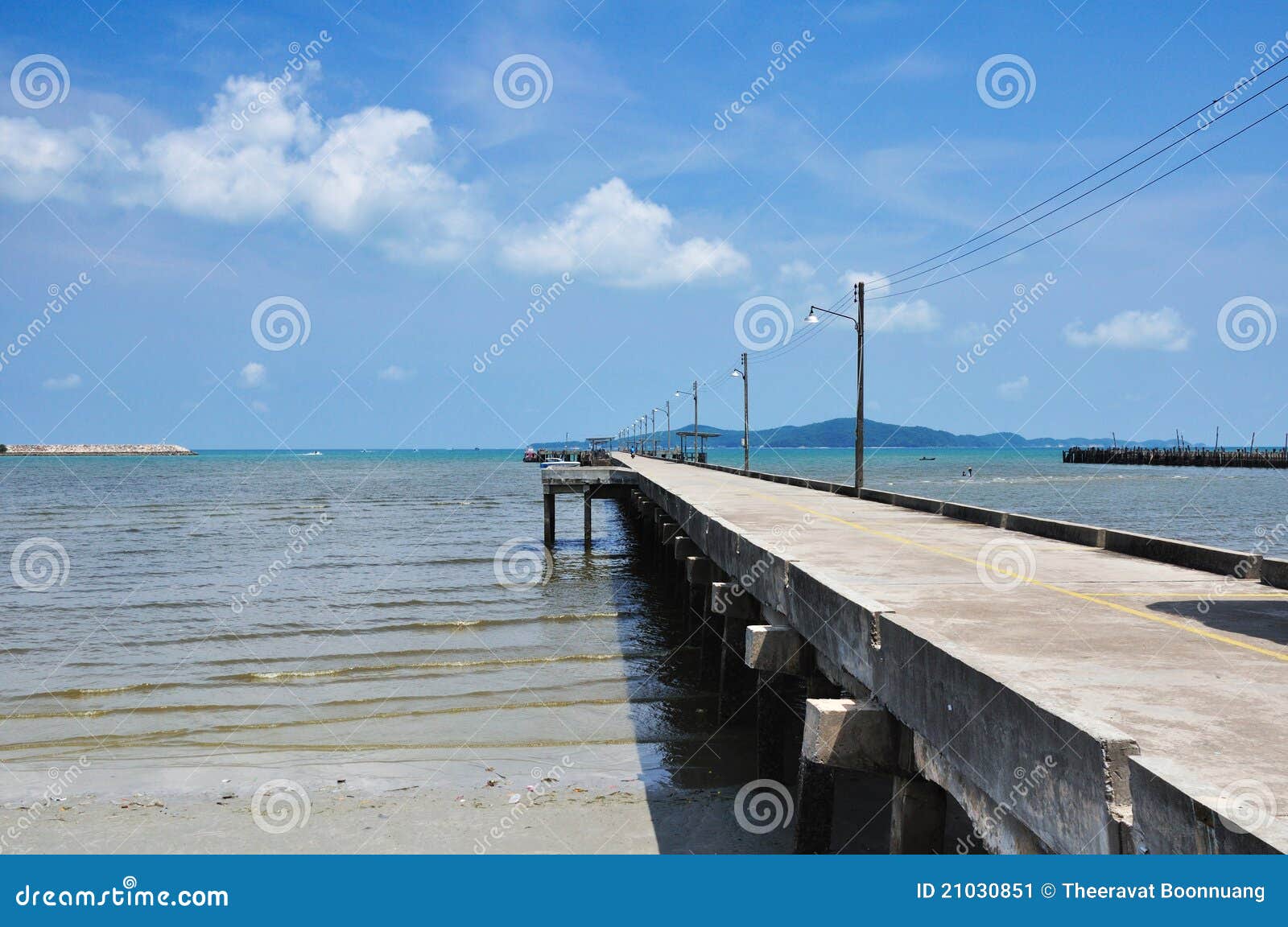 Transport dock stock image. Image of dock, pier, sailboat - 21030851